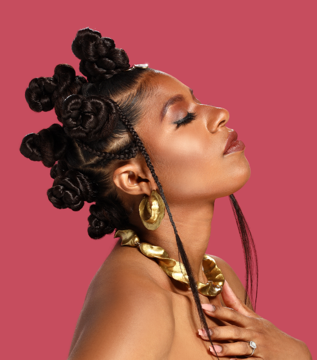 54” CHOCOLATE #4 Medium Brown Non-Toxic Synthetic Braiding Hair ...